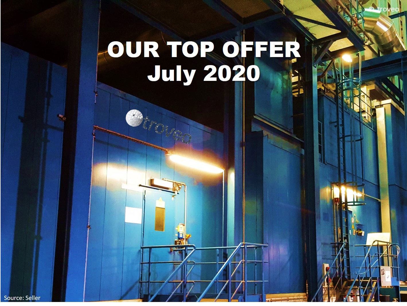 Top Offer in July 2020: Two 125 MW GE Frame 9E Gas Turbine Gene Sets