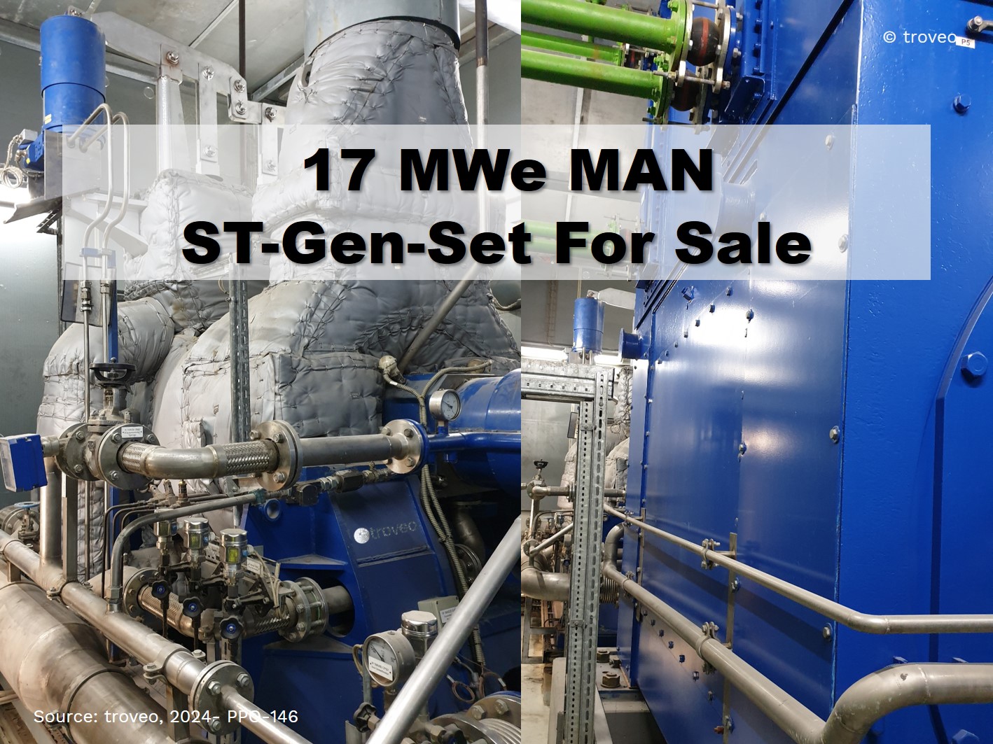 Used power plants for sale or wanted generation equipment